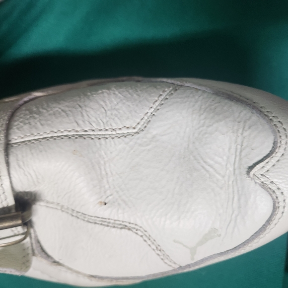 Puma | Shoes | Puma Berlin Moto Leather Boots Womens Size 95 White ...